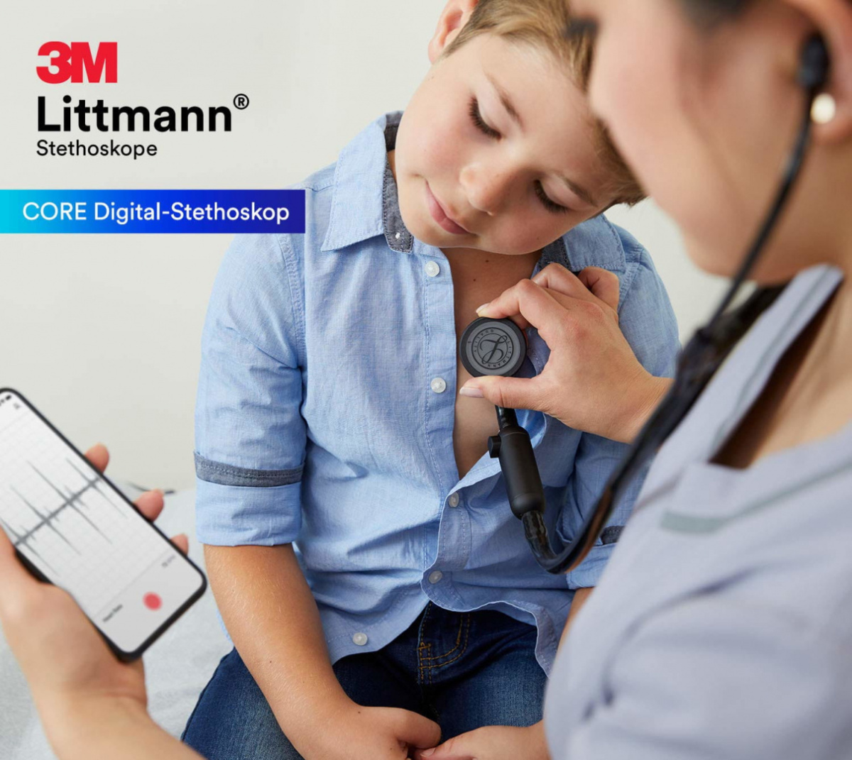 Stetoskop elektroniczny Littmann CORE Digital czarny Sprzęt medyczny ...